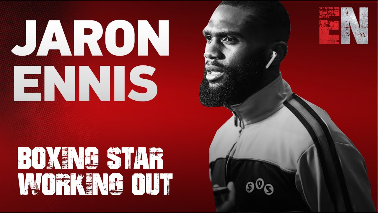 Boxing Star Jaron Ennis Working Out - YouTube