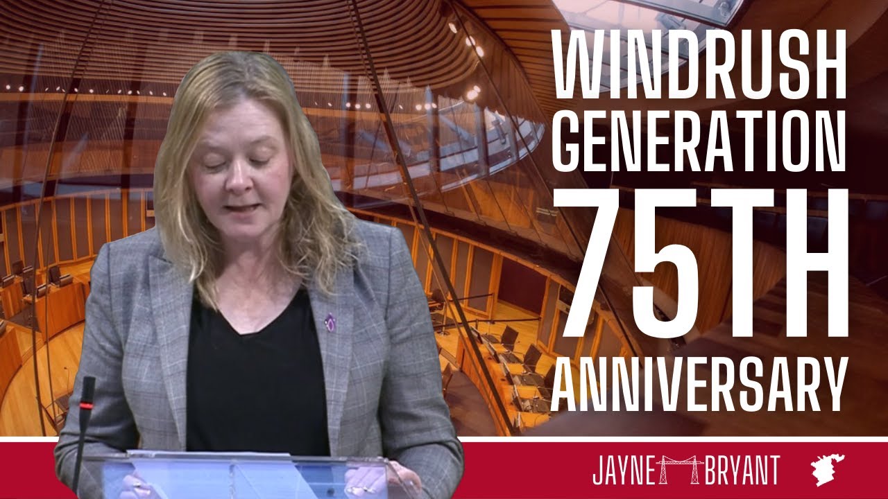 Jayne Bryant | Minister for Social Justice Question | Windrush ...