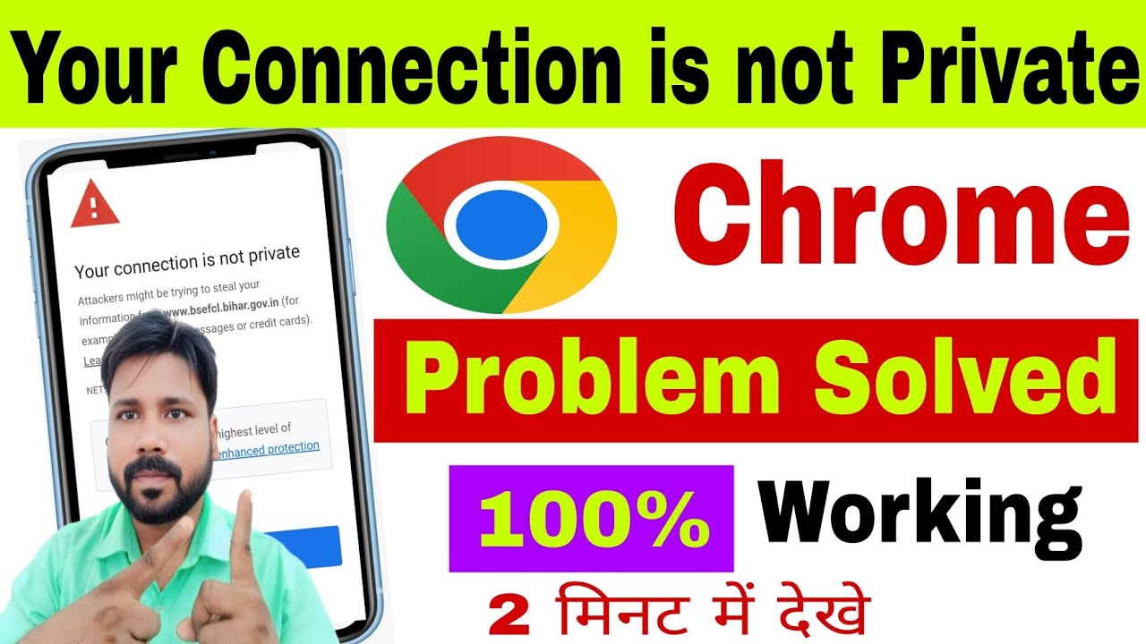 How to Fix Your Connection is Not Private In Google Chrome|your ...
