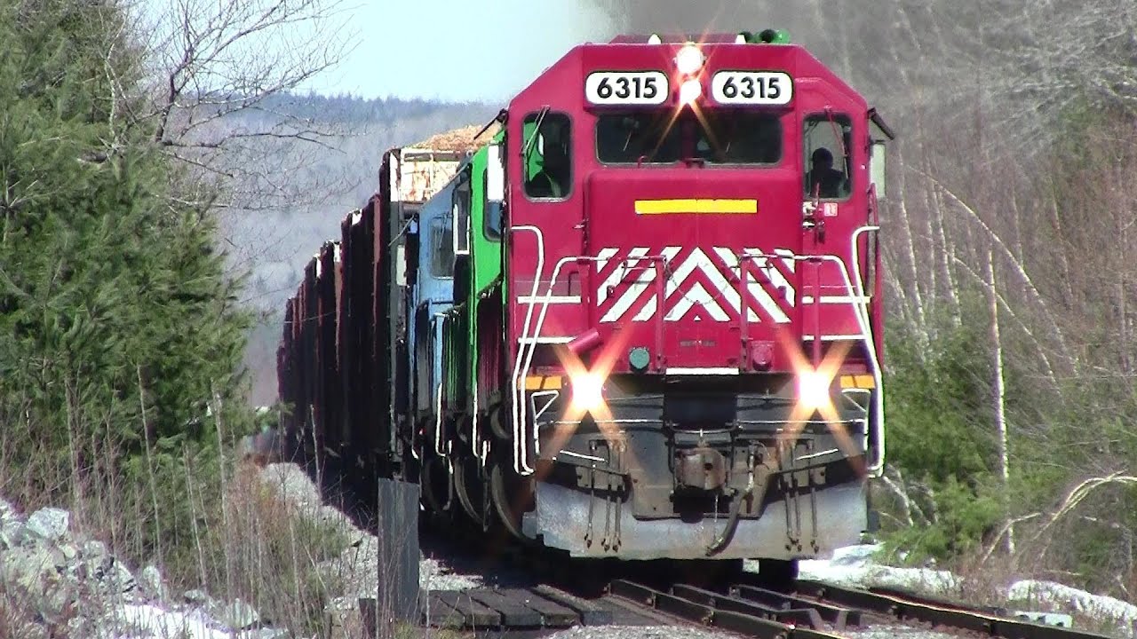 NBSR 6315 East, Nearing Welsford, New Brunswick 04-18-2014 - YouTube