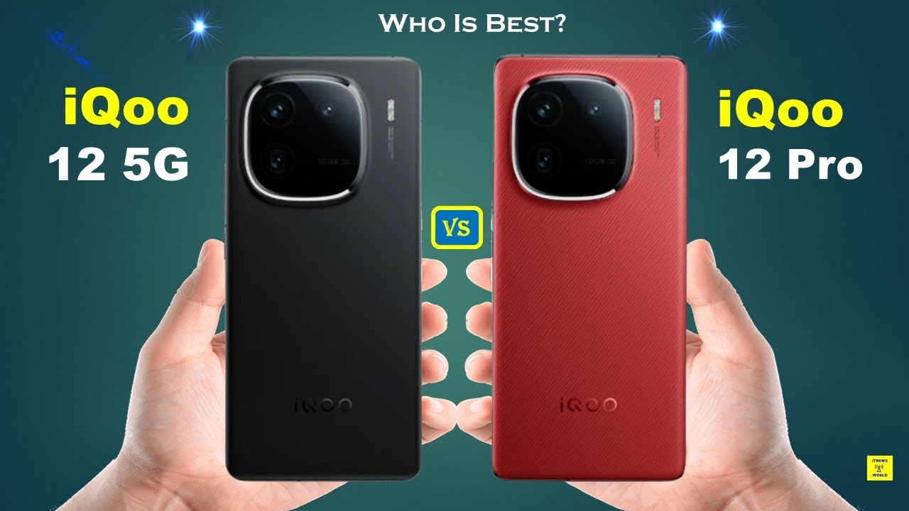 iQOO 12 Vs iQOO 12 Pro |⚡ Full Comparison - YouTube