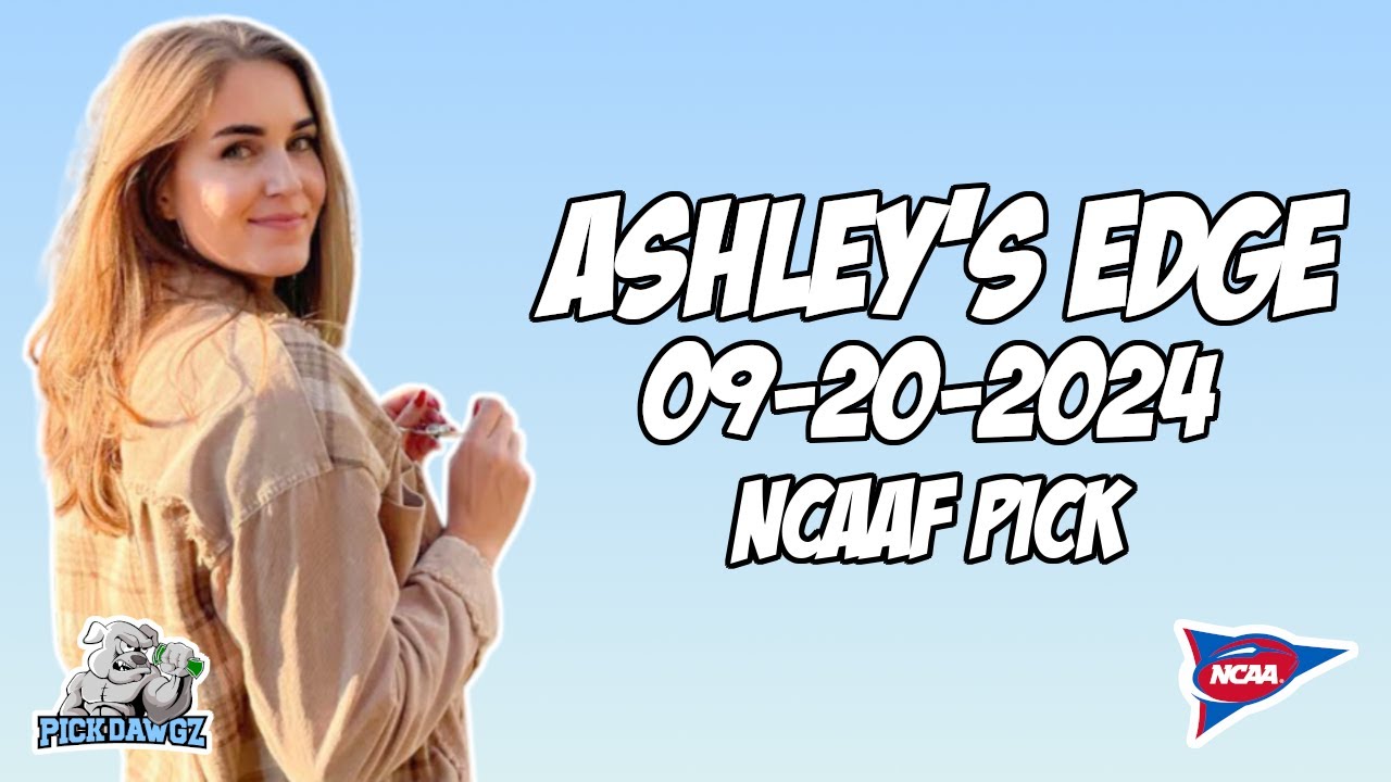 College Football Pick Today - Ashley's Edge 9/20/2024 - YouTube