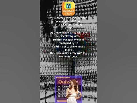 Ruby What does the following Ruby code snippet do arr 12345 arrmapx x2 ...