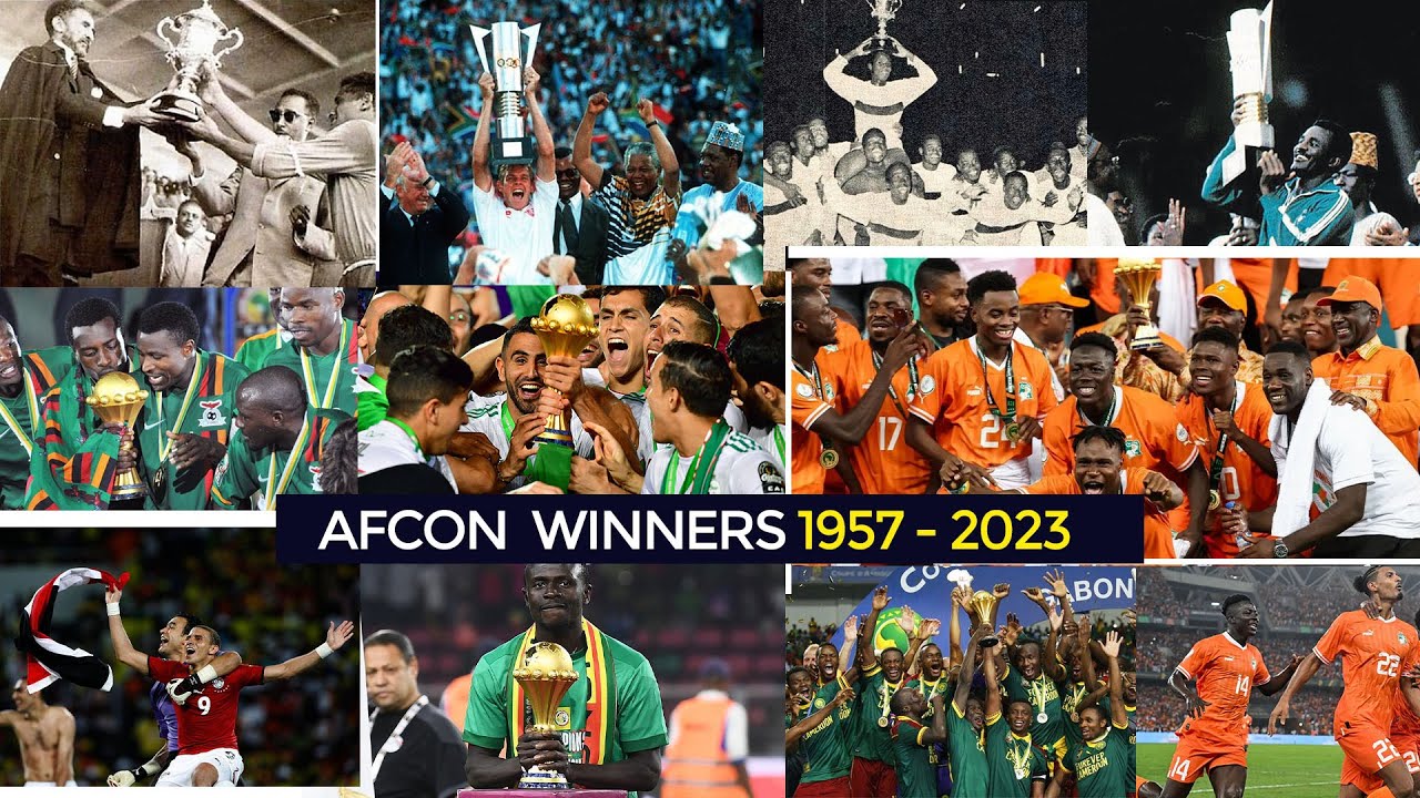 AFCON WINNERS - 1957 - 2024 - YouTube