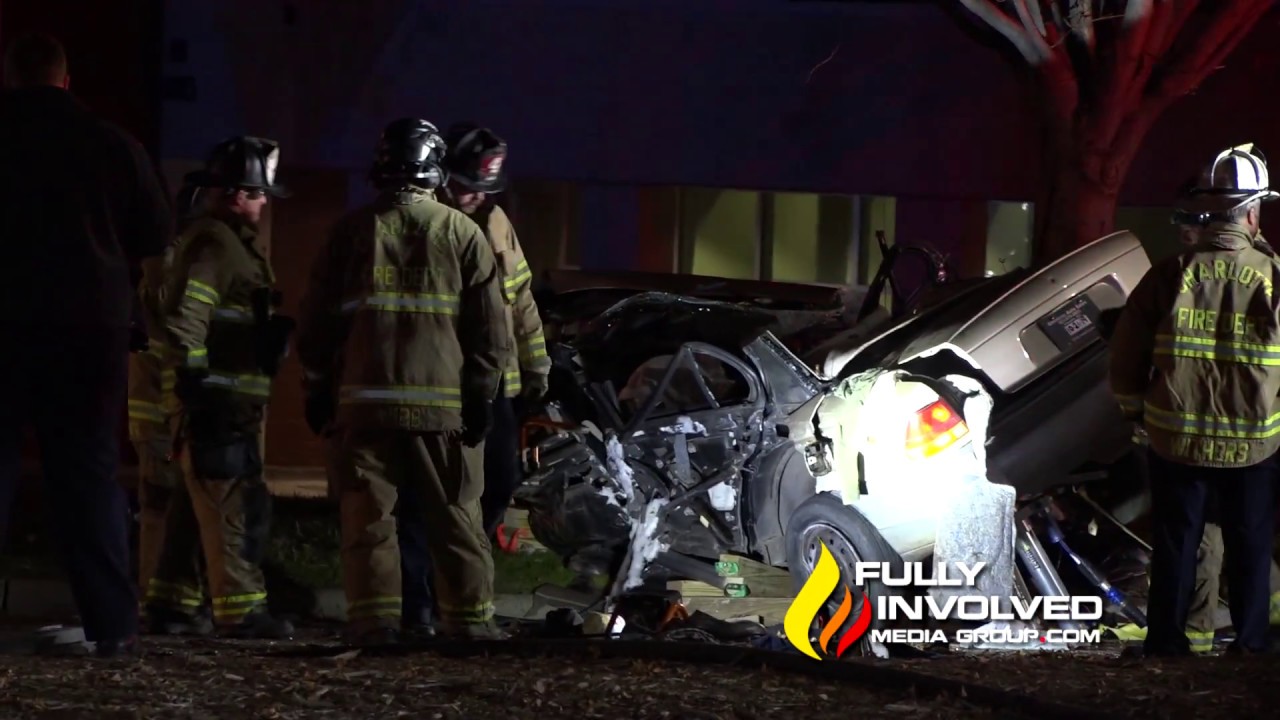 Driver Killed in Violent Speed Related Crash - YouTube