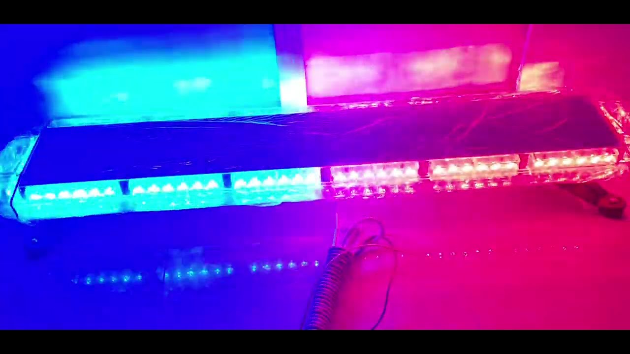 105εκ. Μπλε-Κόκκινο 84 Led Φάρος οροφής Strobe 12v www.gadgetopolis.gr ...