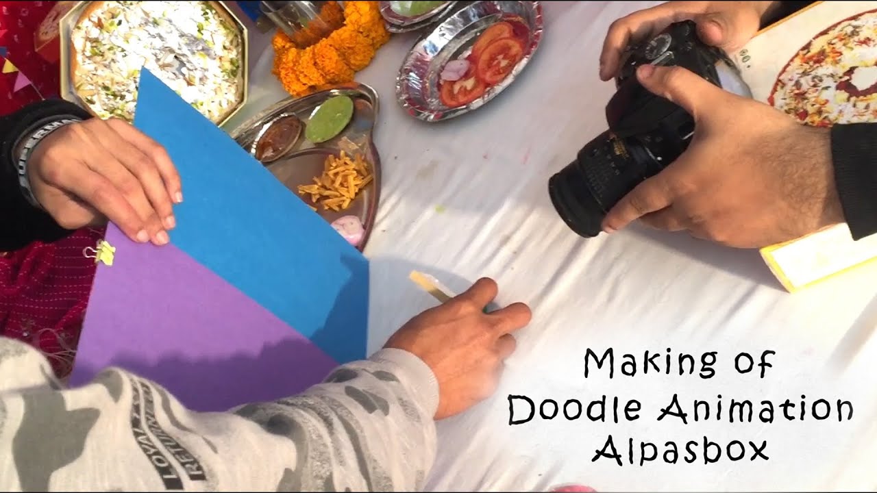Making of Doodle Animation by Alpasbox | Explainer video production ...