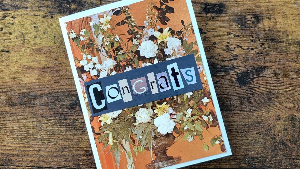 making handmade cards! - YouTube