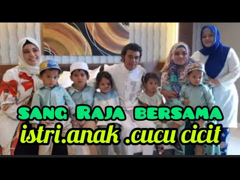 H.Rhoma saat bersama istri.anak cucu cicit #rhomairama #forsa - YouTube