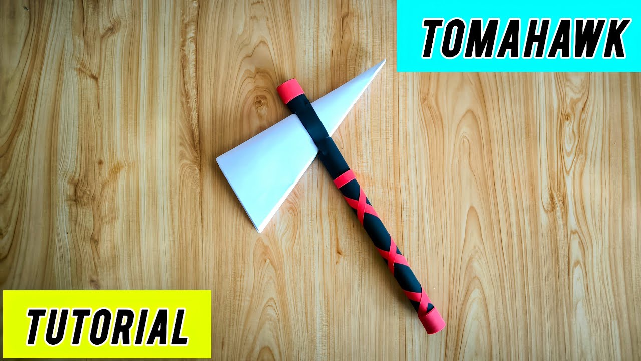 DIY Paper Tomahawk _ Surprisingly Cool & Easy! Step-by-Step Origami ...