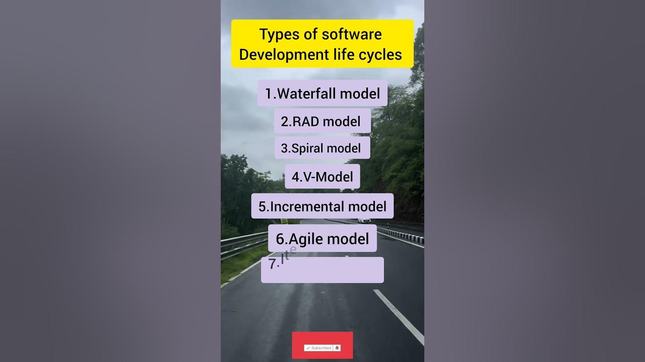 Different Types of Software Development Life Cycle (SDLC) Models - YouTube