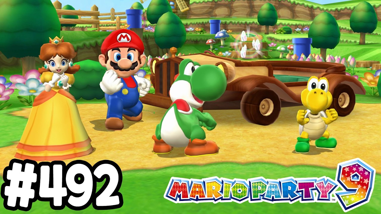 Mario Party 9 - Mario Party Mode (Master Level) Gameplay Walkthrough ...
