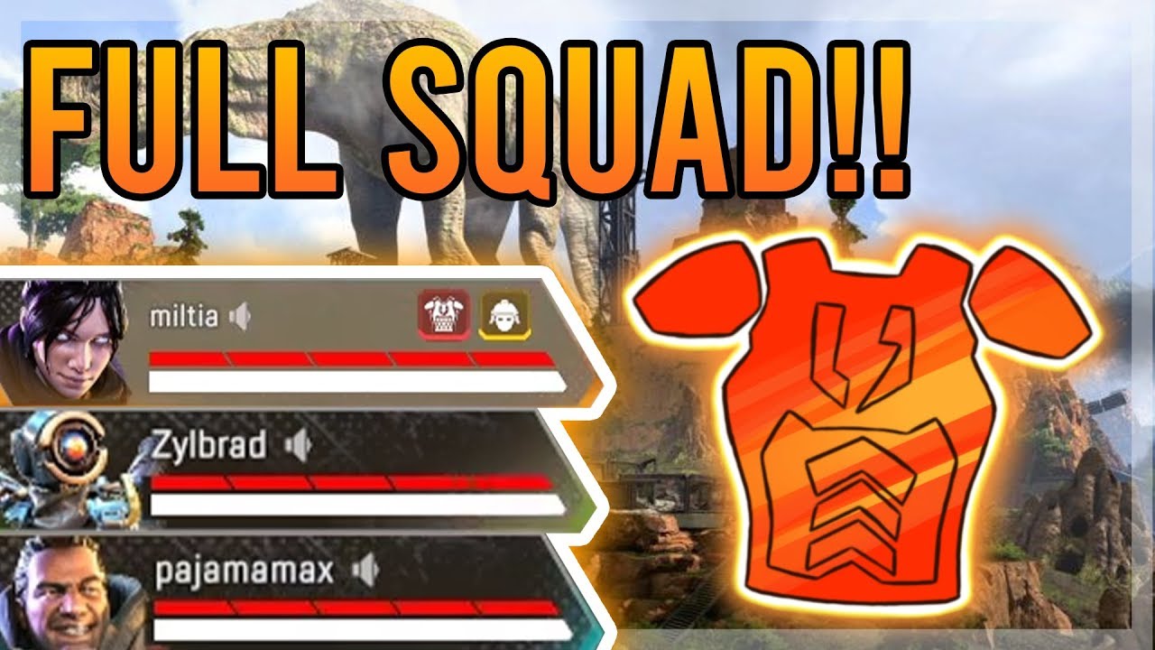 The GREATEST EVO ARMOUR SQUAD in Apex Legends!! - YouTube