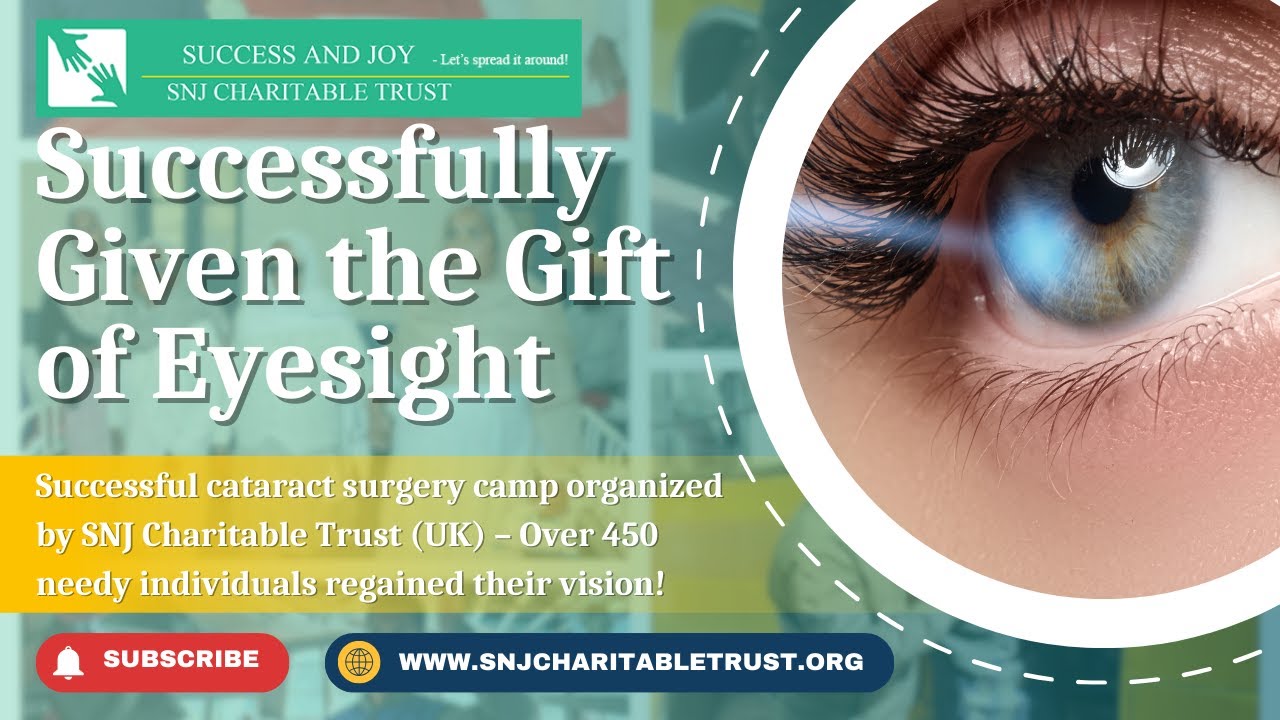 🎥 Successfully Given the Gift of Eyesight! 👁️ | Over 450 Lives ...