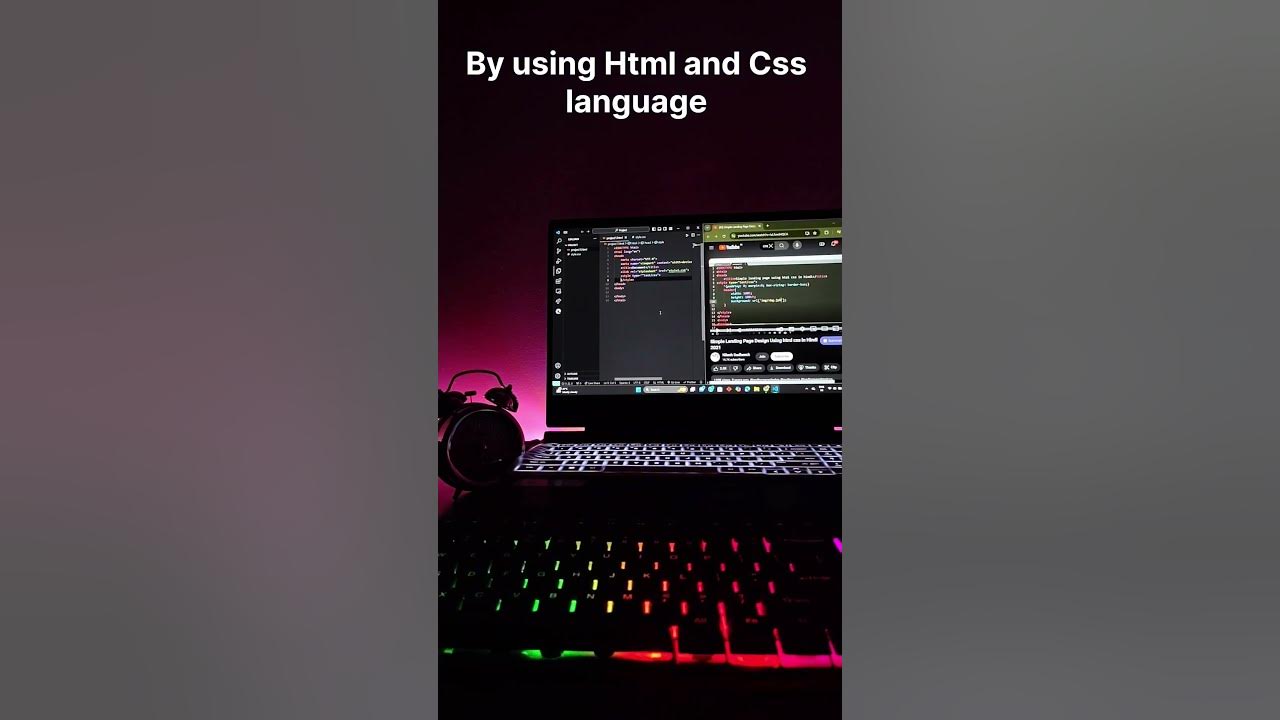 Project Starting With Html And Css Html Css Codelover Shorts Youtube