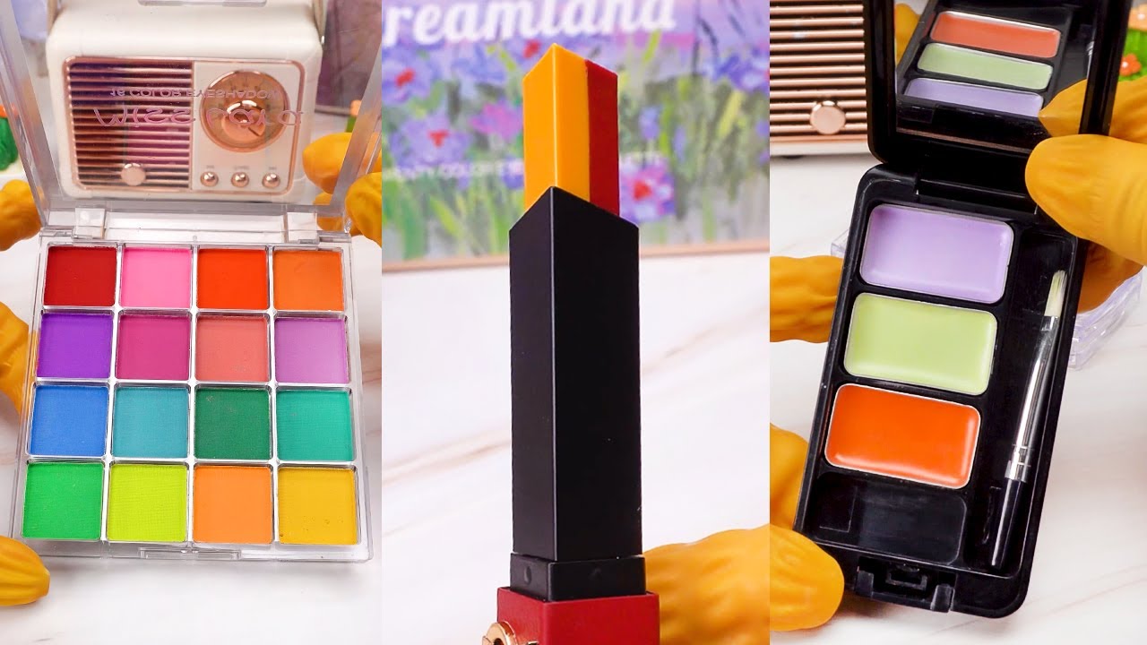 Satisfying Makeup Repair💄 ASMR Tips For Reusing Old Makeup Products ...