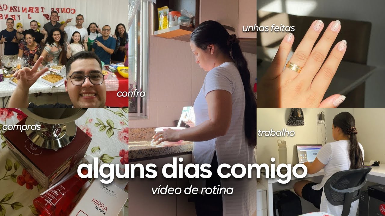 alguns dias comigo: minha rotina | comprinhas, arrumando a casa, rotina ...