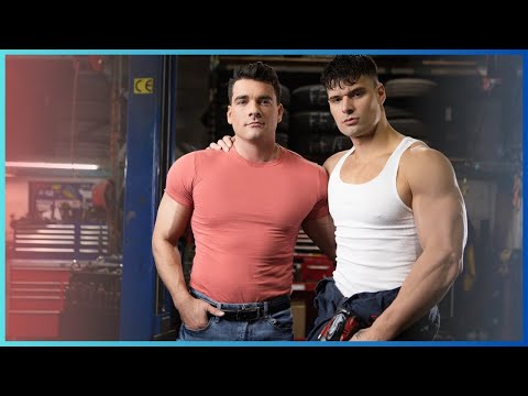 Malik's Lubed Engine   Malik Delgaty & Presley Scott Gay Short Movie