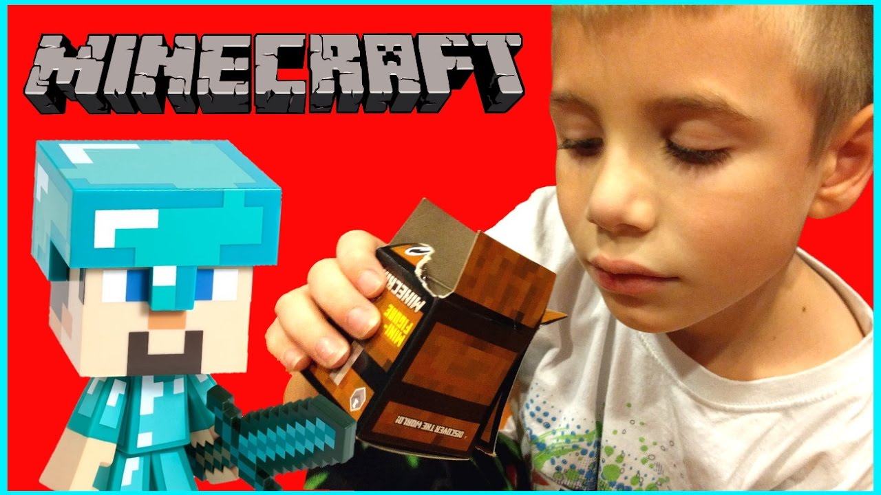 Minecraft Chest Series 1 Blind Box Opening for Kids - Mystery Blind ...