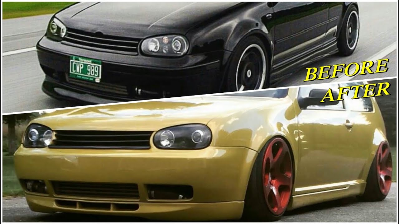 #ProjectCar | VW Golf Mk4 Custom Paint Bagged on Rotiform Nue Rims ...