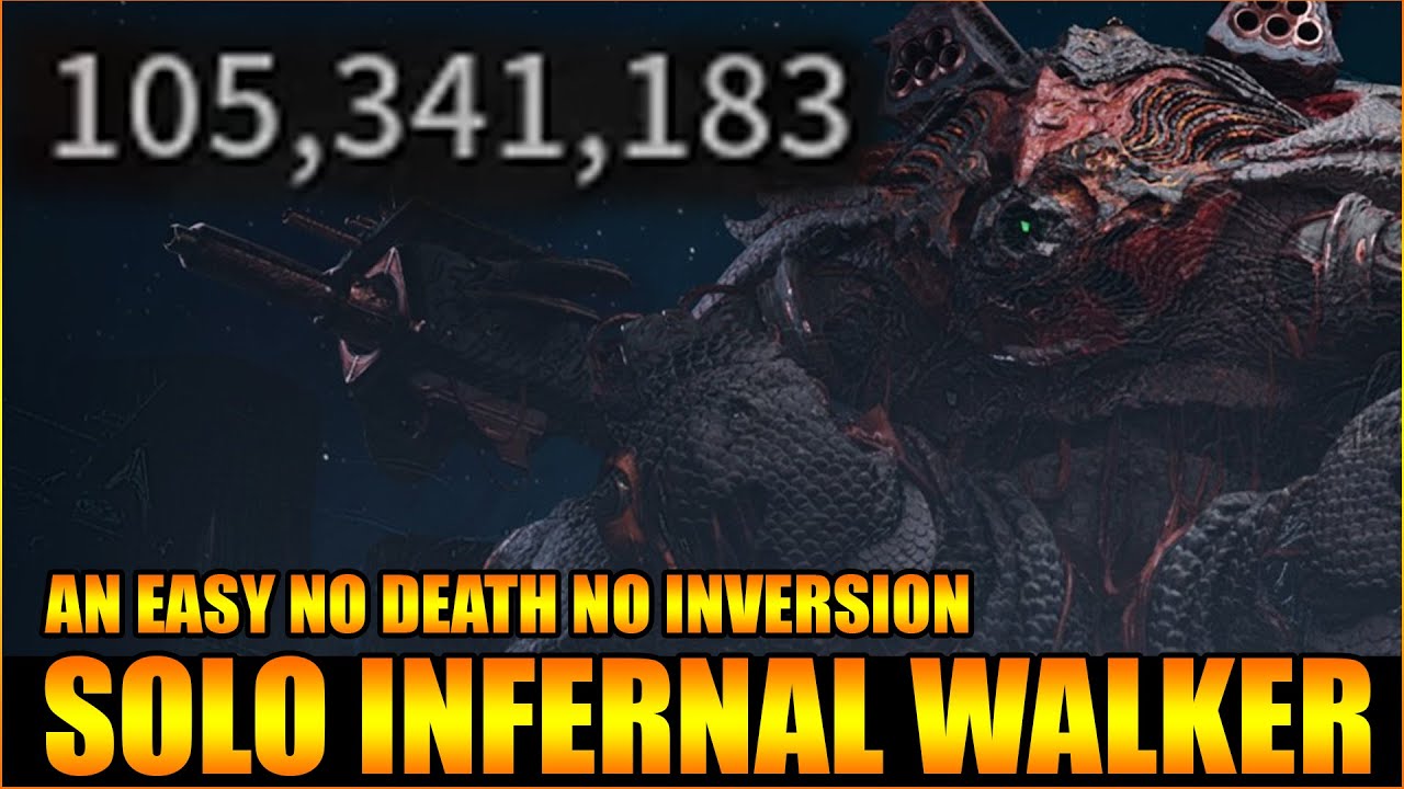 Infernal Walker Solo No Death Run - The First Descendant with Build ...