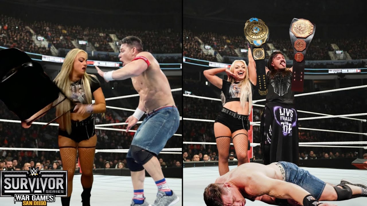 Liv Morgan Returns And Help Dominik Mysterio Defeat John Cena & Win IC ...