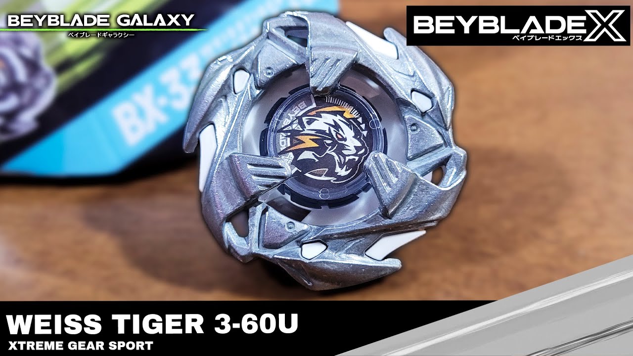 Análise BX-33 WEISS TIGER 3-60U [Beyblade X] - YouTube