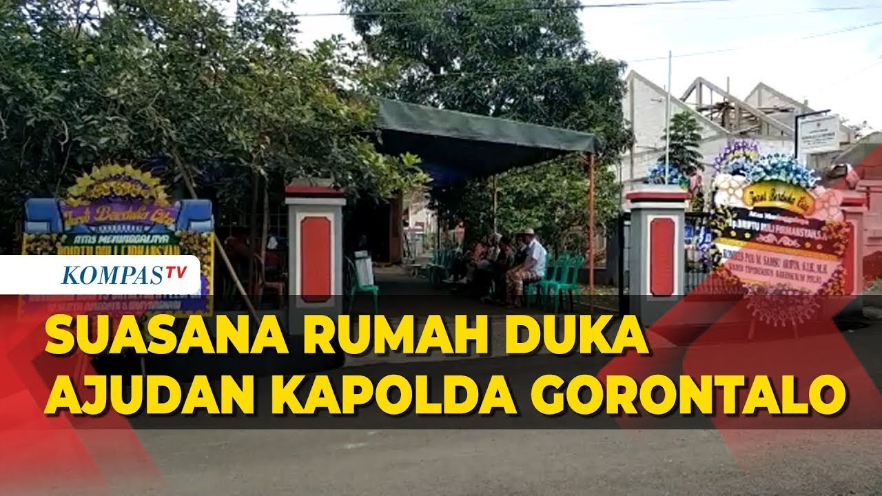 Suasana Rumah Duka Briptu RF, Ajudan Kapolda Gorontalo yang Tewas di ...
