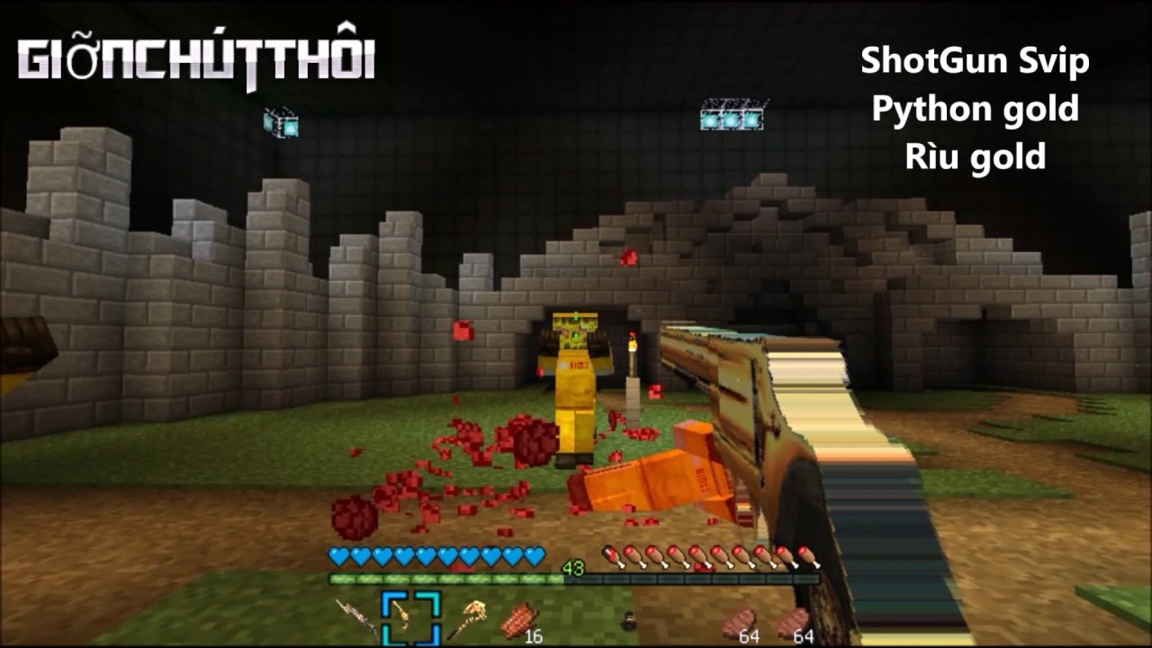 [Minecraft]GionChutThoi:Minecraft resouback TruyKich | ShotGun Svip Vs ...