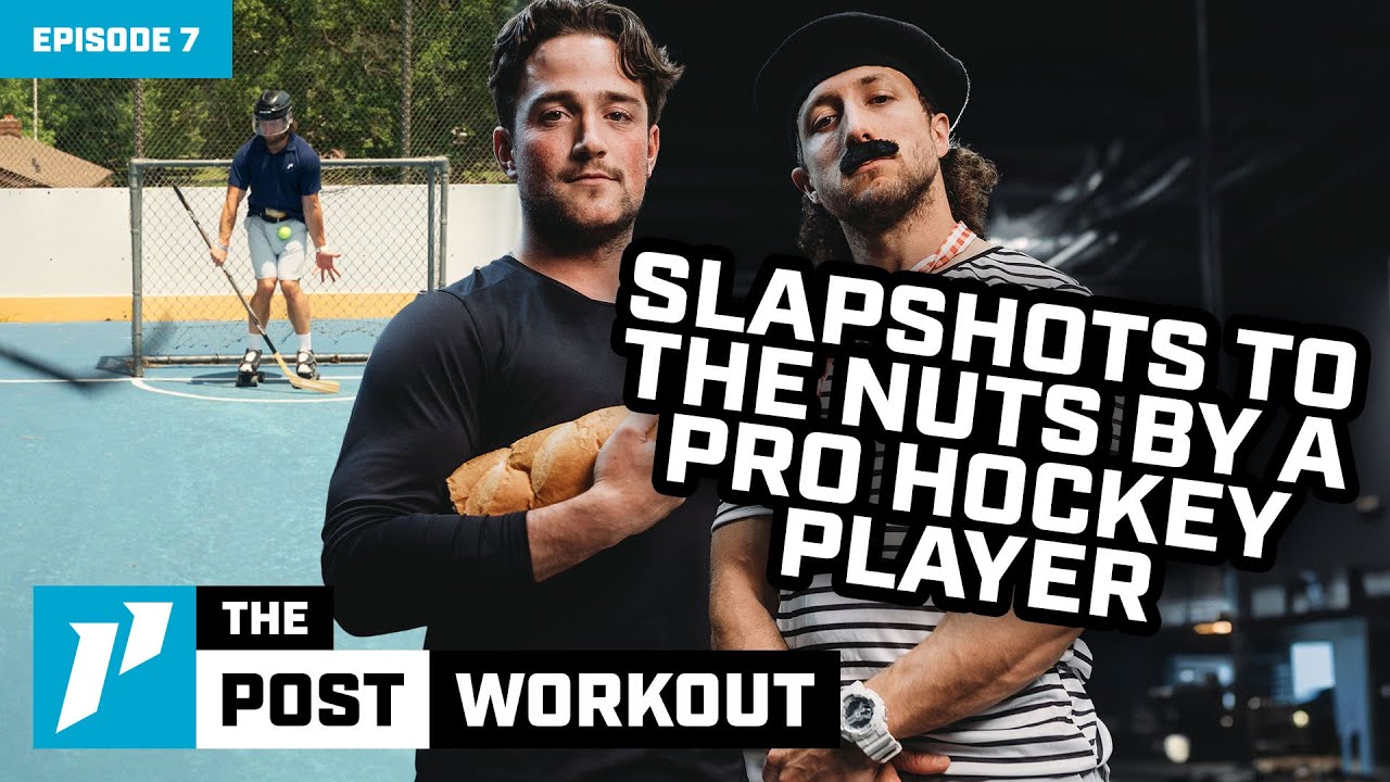 The Post Workout Ep 7: Playing Hockey With Louis Chaix - YouTube