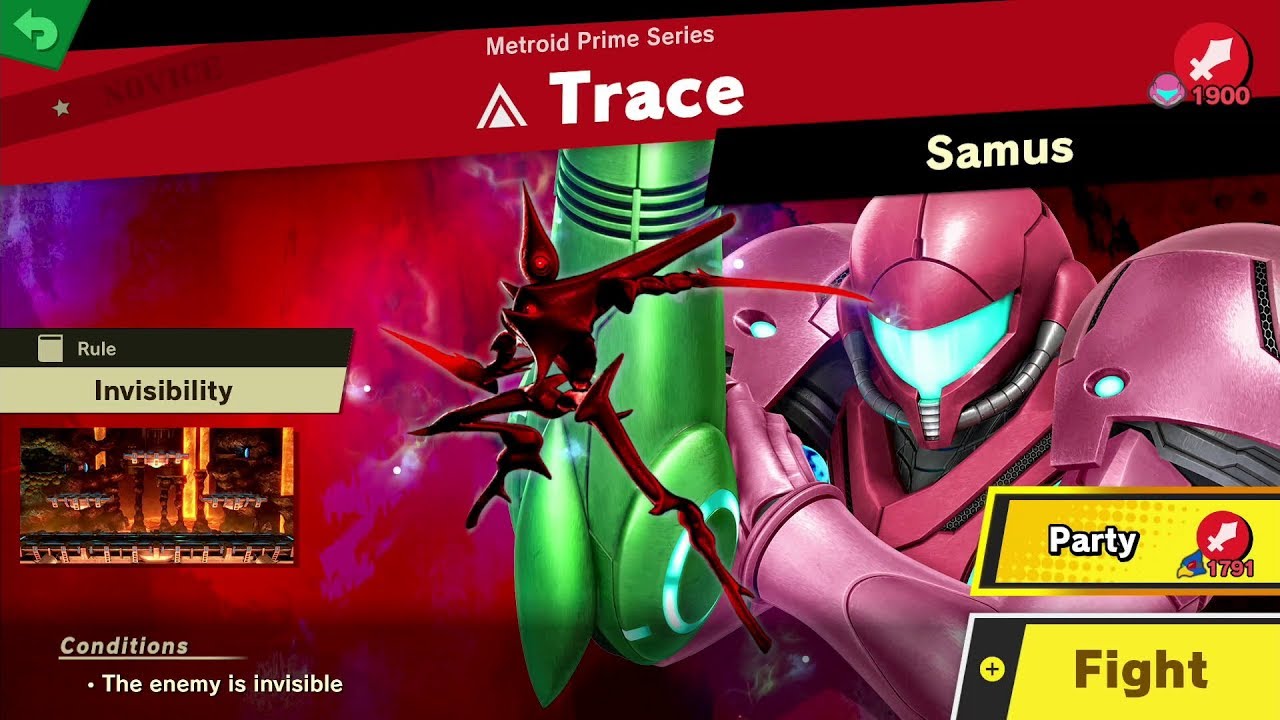 294. Trace - Fair Spirit Battle - Super Smash Bros. Ultimate - YouTube