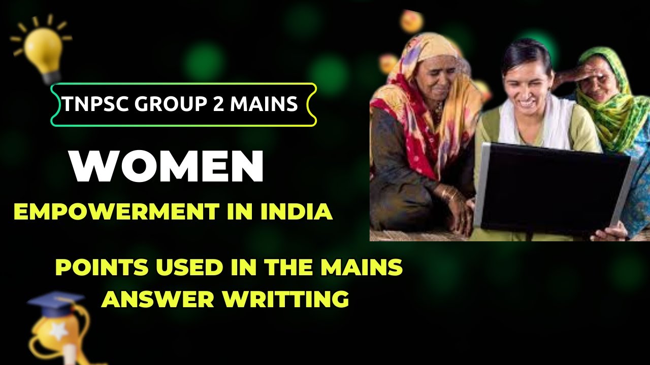Women Empowerment Tnpsc Group 2 Mains Social Issues | mrs.arun raj ...