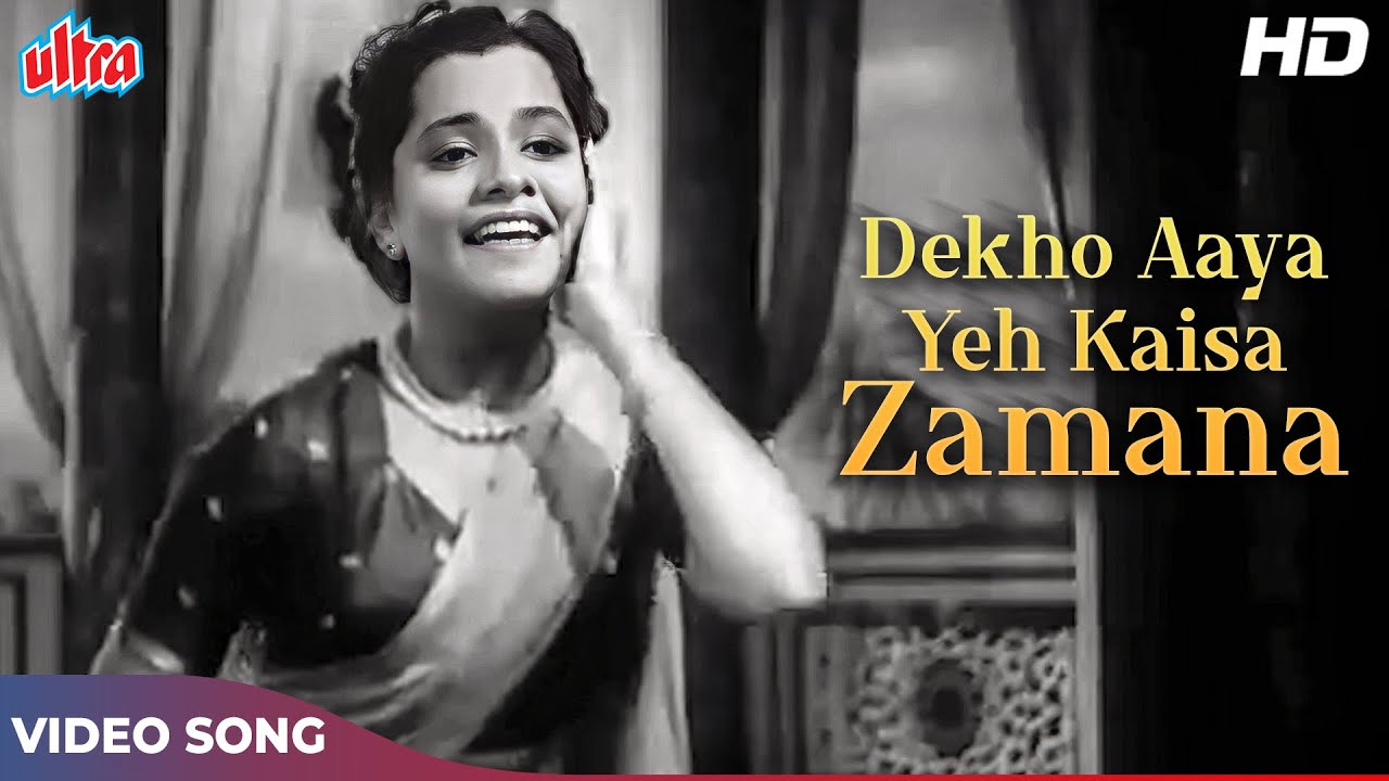 Lata Mangeshkar Old Song - Dekho Aaya Yeh Kaisa Zamana HD - Daag Movie ...