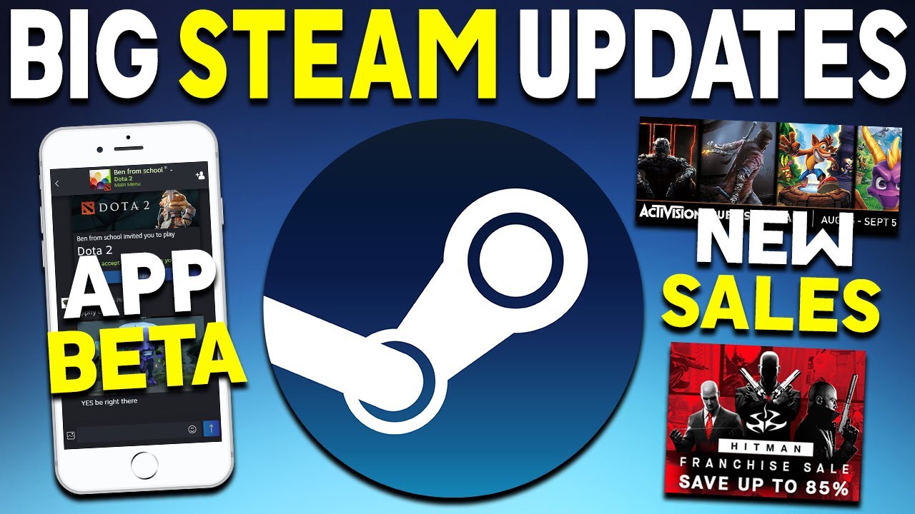 BIG NEW STEAM UPDATES - New Beta App, Demo, New Sales + MORE! - YouTube