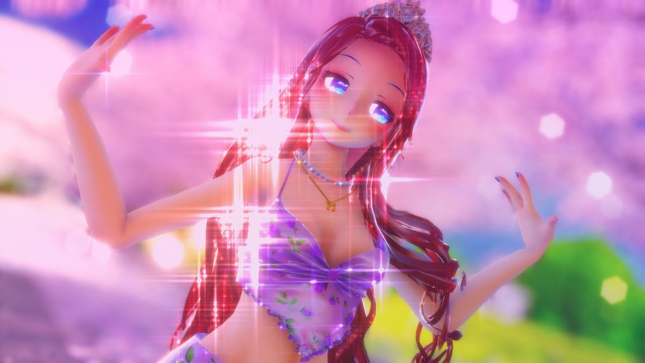 [mmd]iu Lilac Luka Youtube