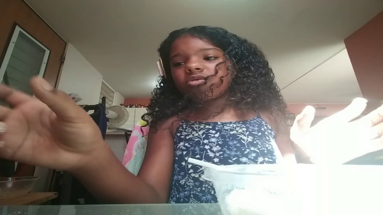 Como hacer slime con maizena y acondicionador - YouTube