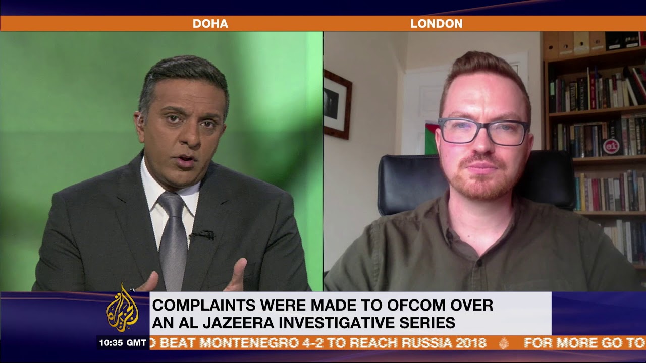 Asa Winstanley on Al Jazeera Ofcom decision about "The Lobby" - YouTube