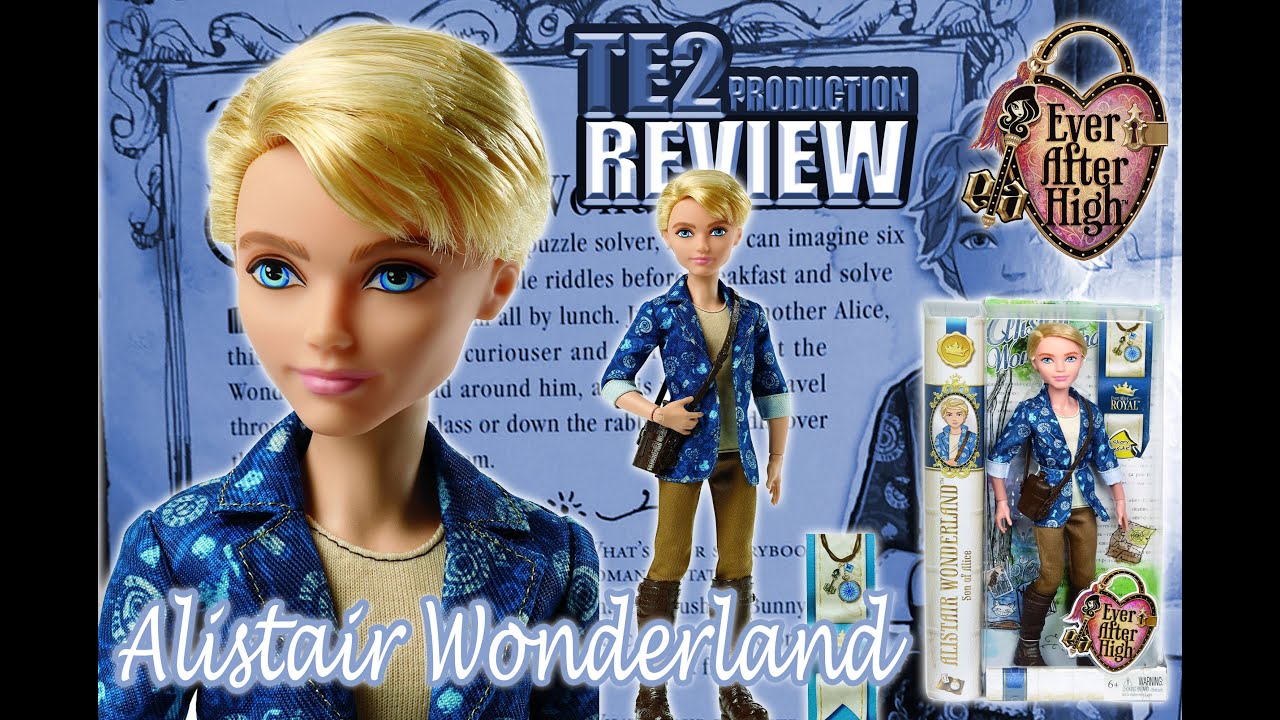 Review Ever After High Alistair Wonderland - YouTube