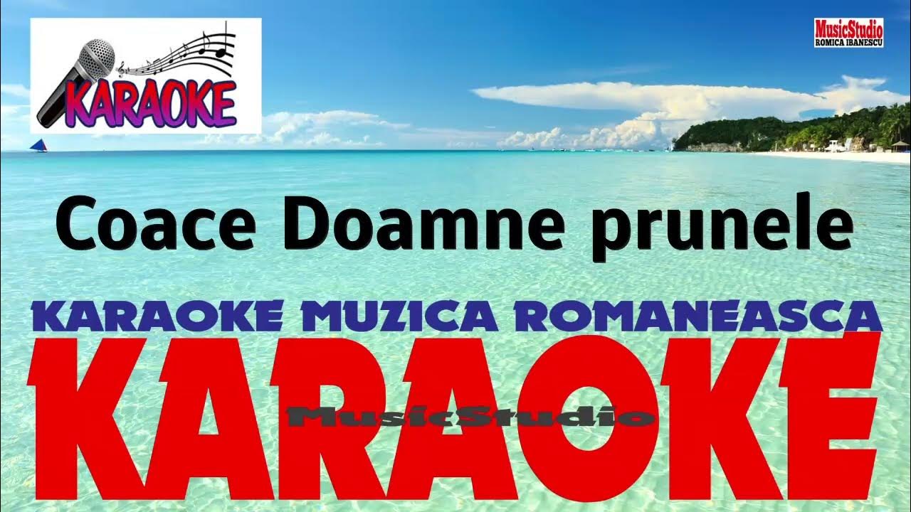 Karaoke - Coace Doamne prunele - Negativ - YouTube Music