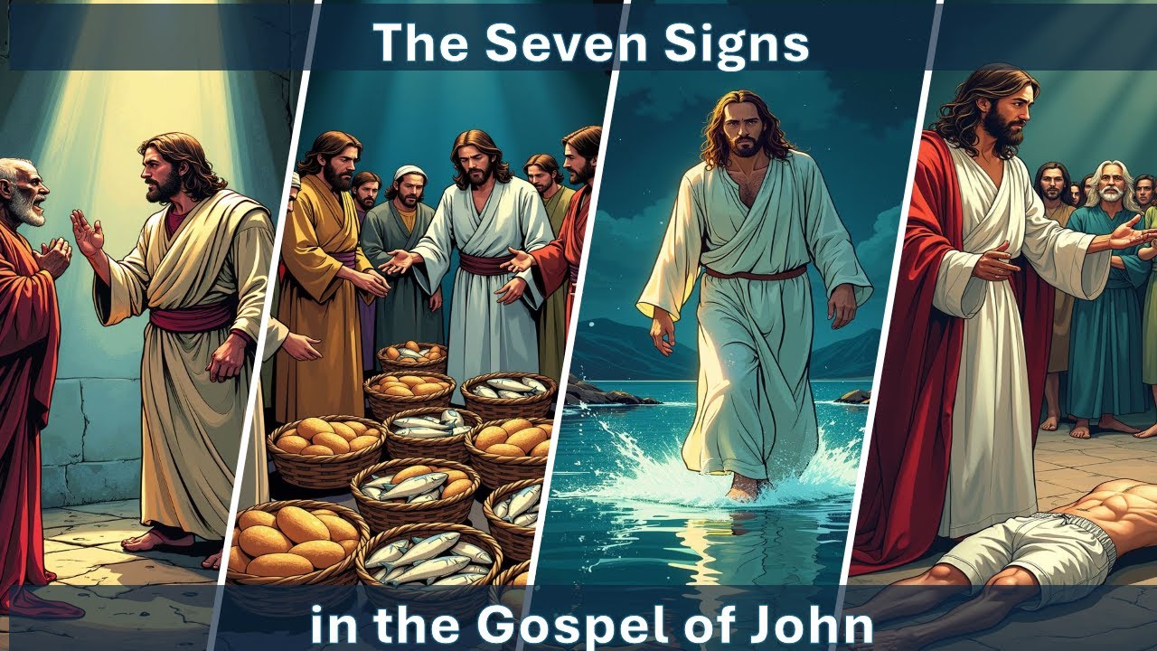 The Seven Signs (Miracles) in the Gospel of John - YouTube