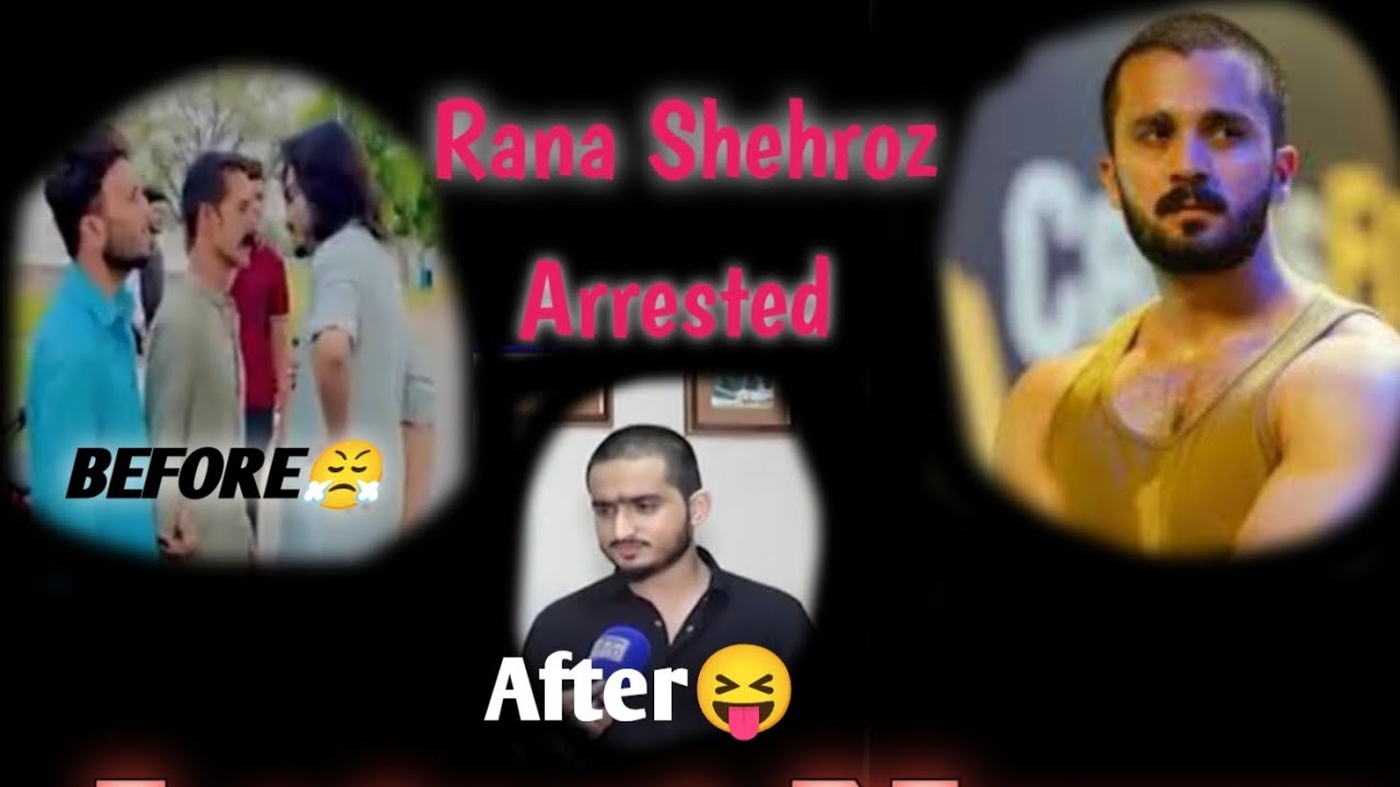 Rajab Butt ka ghr firing karny wala larka Arrested..Rana Sharoz was ...