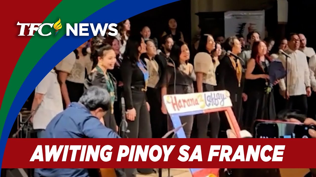 Pinoy Jam Paris umawit sa iba-ibang wikang Pinoy sa kanilang ...