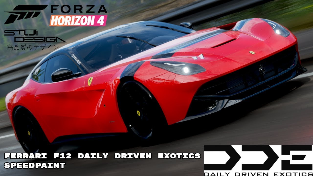 DDE Daily Driven Exotics Ferrari F12 - Forza Horizon 4 Design ...
