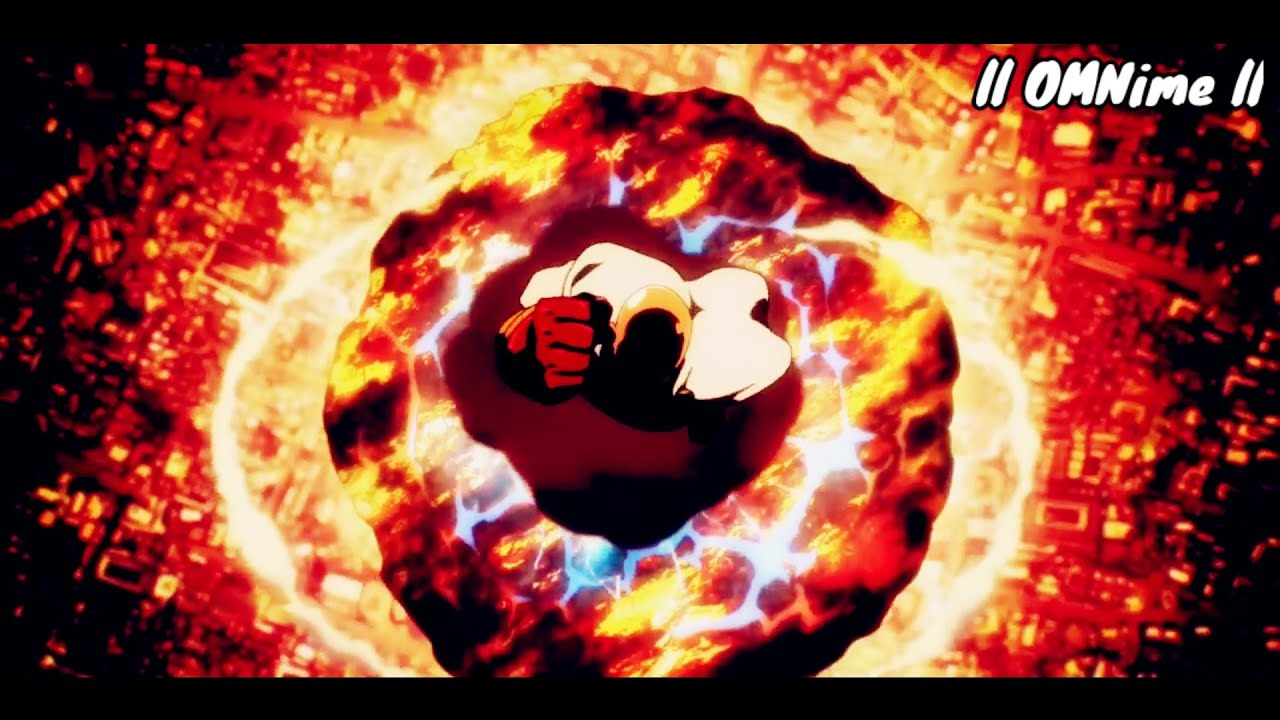 👊Saitama Stares Down a Meteor👊 Extremely Heroic Moment #2 - YouTube