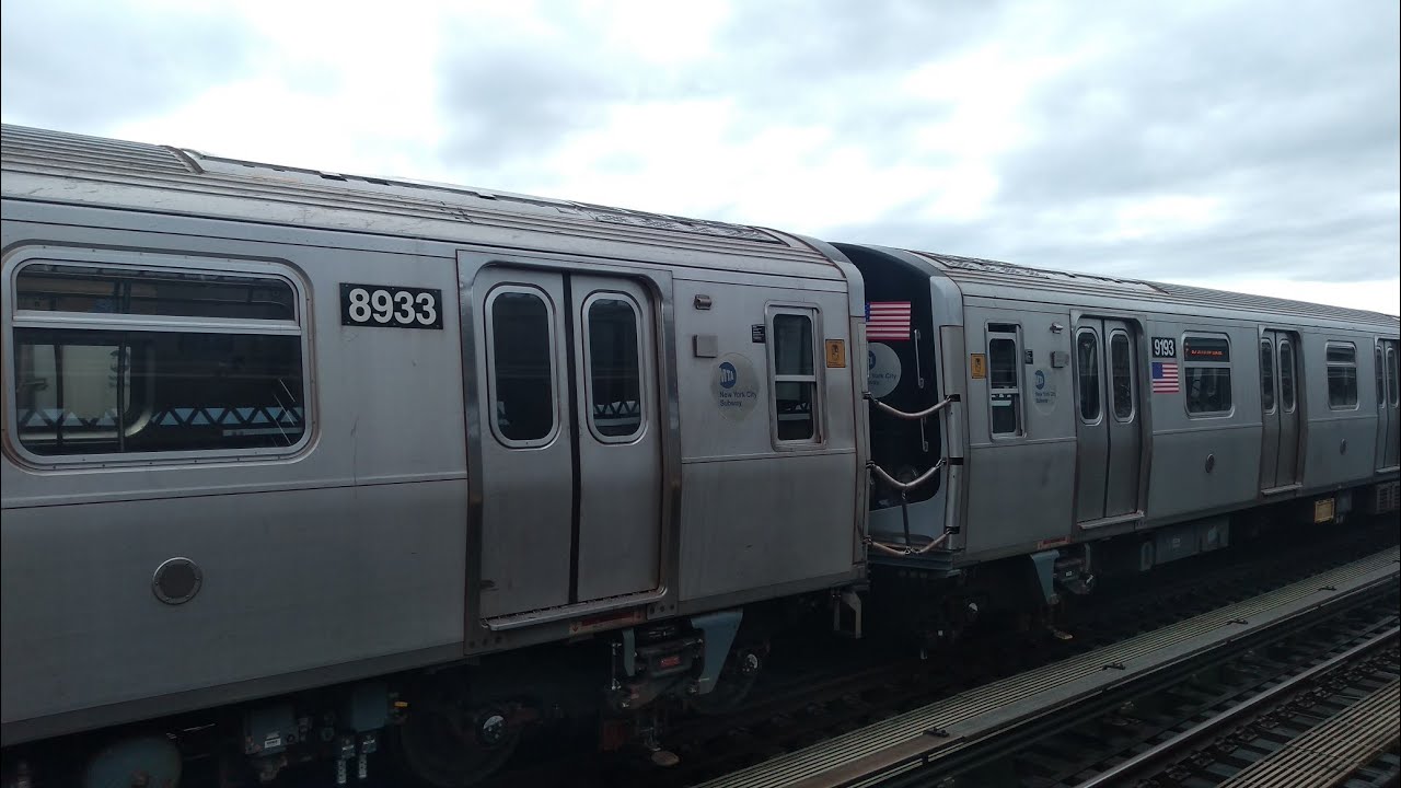 NYC Subway: Ride R160 Alstom/Siemens Mixed Set on the F Line from 2nd ...