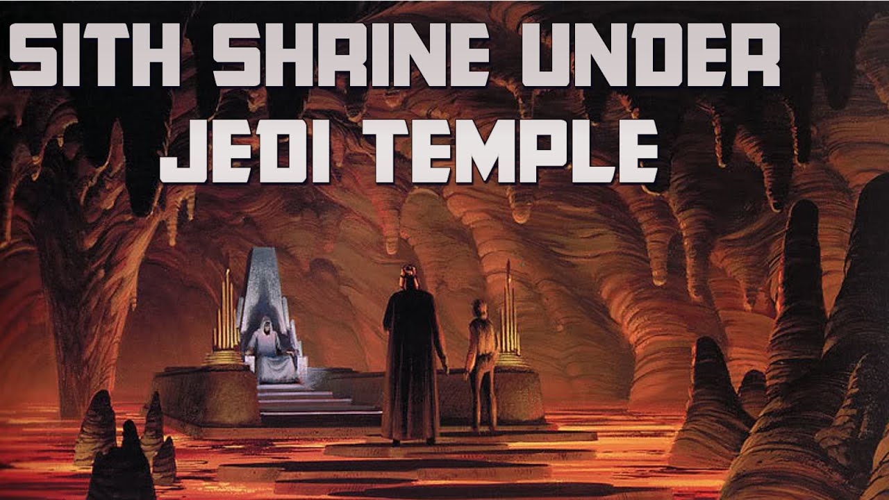 Sith Shrine Under The Jedi Temple: Star Wars lore - YouTube