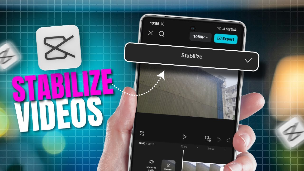 How to Stabilize Videos In CapCut on Android | Reduce Shaking in Videos ...