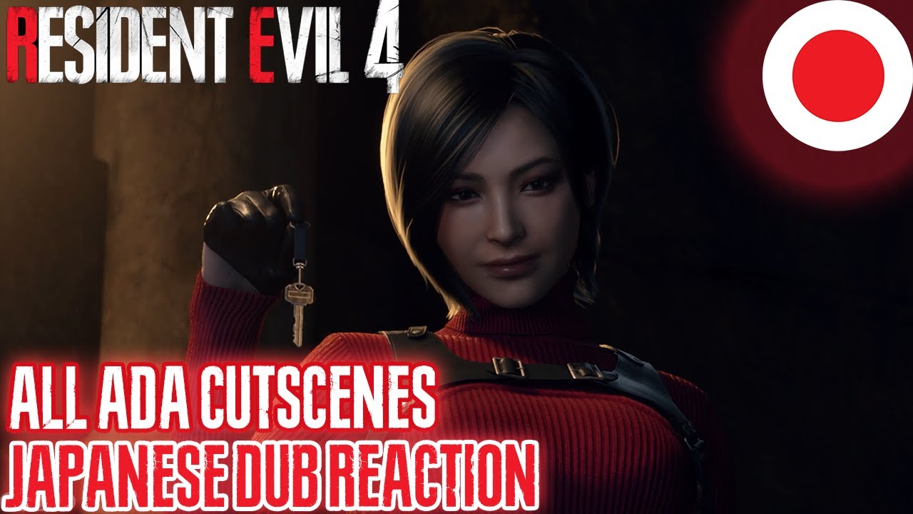 All Ada Japanese-Dubbed Cutscenes VA: Junko Minagawa(+Reactions ...
