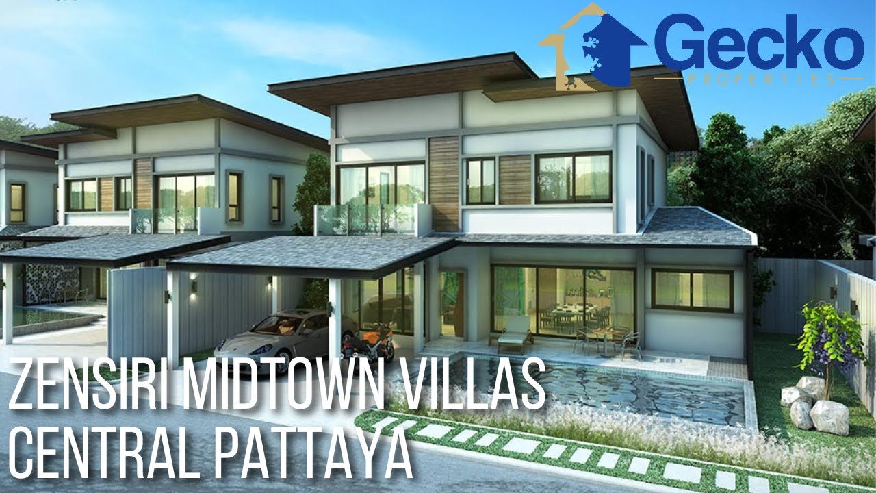 Zensiri Midtown Villas in Central Pattaya start from 17.7m baht - YouTube
