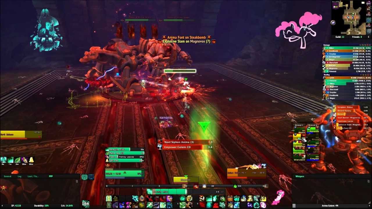 Pretty Pink Pwnies vs Heroic Dark Animus (10) - YouTube